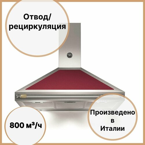 Настенная вытяжка 98x100x50 см Bertazzoni Heritage K100HER VIA