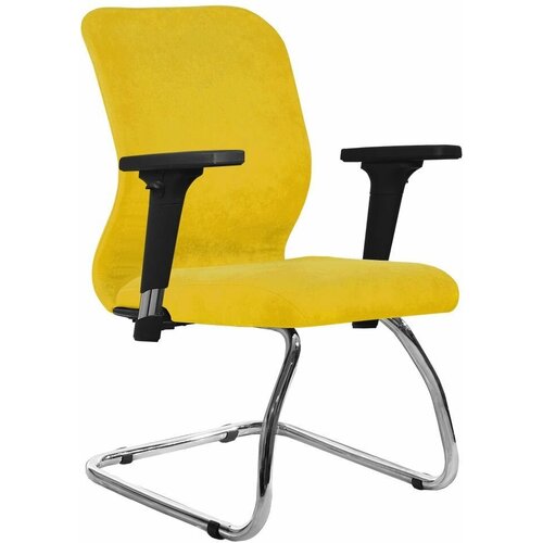 Компьютерное офисное кресло mетта SU-Мr-4/ подл. 200/осн. 007, Желтое