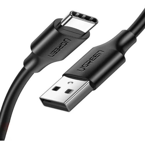 Кабель Ugreen US287 (60116) USB-A 2.0 to USB-C Cable (1 метр) чёрный