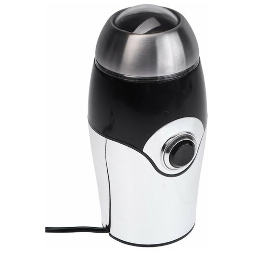 Кофемолка электрическая LuazON LCG-03, 200 Вт, 40 г, серая