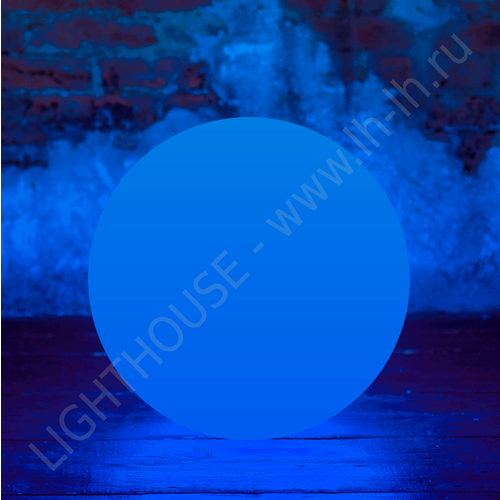 Светильник напольный светодиодный шар разноцветный Moonlight 60 см 220V RGB_YM