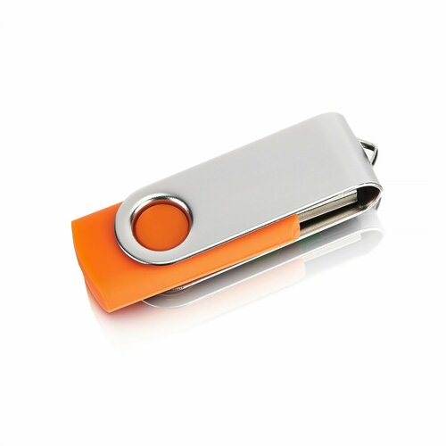 USB флешка, USB flash-накопитель, Флешка Twist, 16 Гб, оранжевая, арт. F01 USB 3.0 10шт