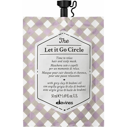 DAVINES Смягчающая увлажняющая маска для волос и кожи головы The Let It Go Circle