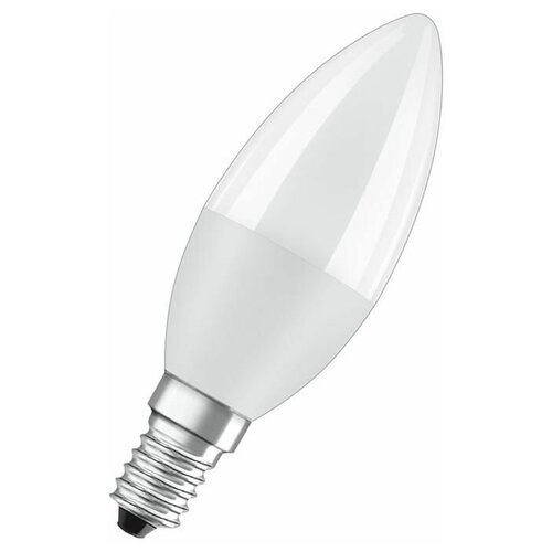 Лампа светодиодная LED Value LVCLB60 7SW/840 7Вт свеча матовая E14 230В 10х1 RU OSRAM 4058075578944