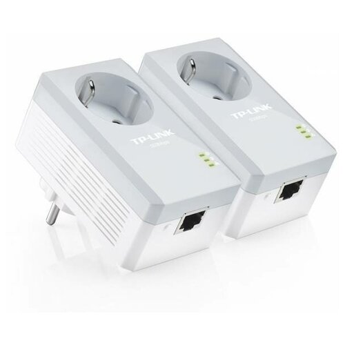 Сетевой адаптер Powerline TP-Link TL-PA4010P KIT AV600 Fast Ethernet