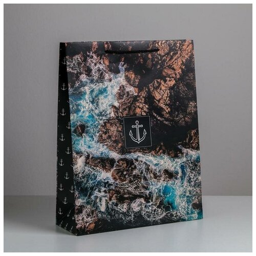 Пакет ламинированный вертикальный «Море», L 31 × 40 × 11,5 см