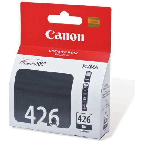 Картридж CANON CLI-426BK Pixma MG5140/5240/6140/8140/iP4840/4940/6540 black 9ml (о) - 1 шт.
