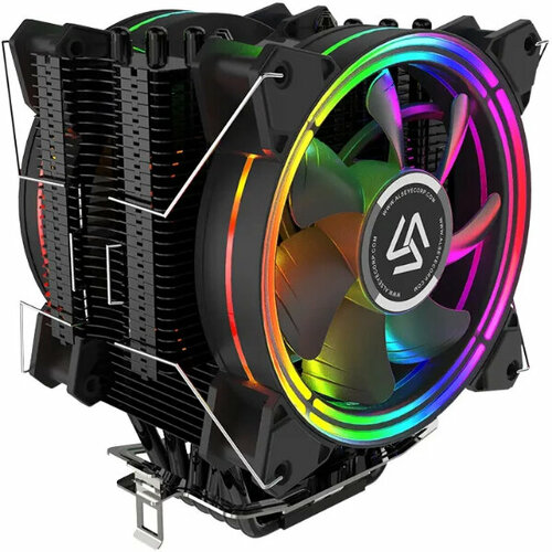 Кулер для процессора персонального компьютера/ CPU Cooler ALSEYE Model H120D-4.0 (Black) II