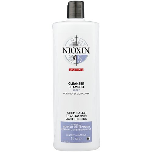 Nioxin шампунь System 5 Cleanser Step 1, 1000 мл