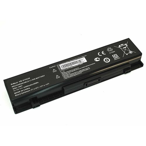 Аккумуляторная батарея для ноутбука LG Aurora ONOTE S430 11.1V 4400mAh SQU-1007-3S2P OEM черная