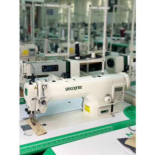 Промышленная швейная машина с автоматическими функциями ZOJE ZJ0303L-3-D4/02 с верхним и нижним продвижением