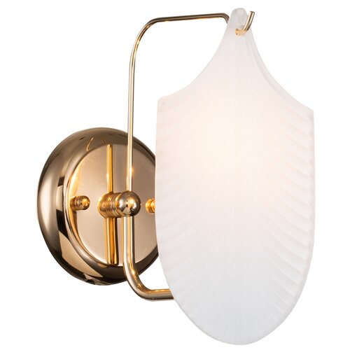 Настенный светильник ESCADA 2100/1A, E14, 40 Вт, цвет арматуры: золотой