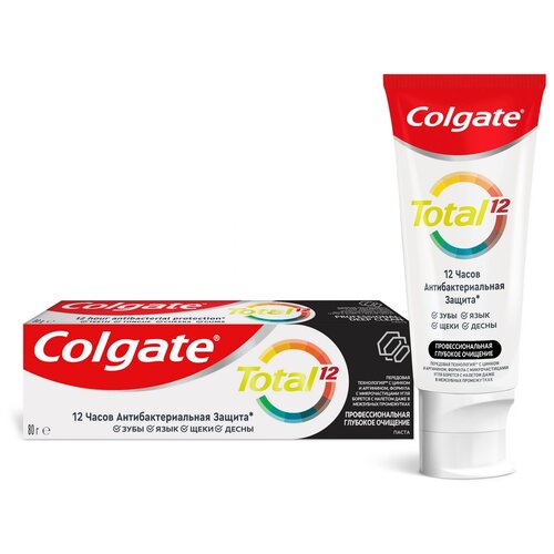 Зубная паста Colgate Total 12 Профессиональная Глубокое Очищение 62 мл