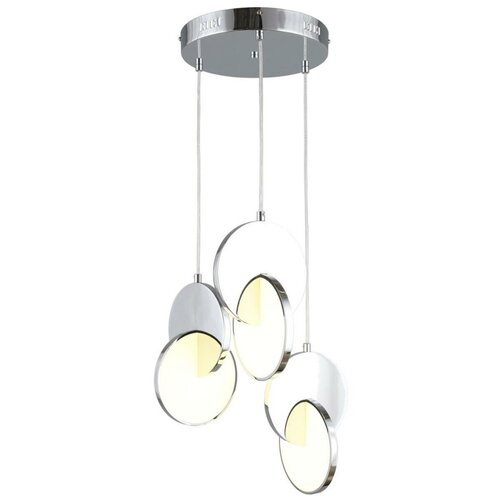Светильник подвесной Aployt Mila APL.044.06.24, LED, 24Вт, кол-во ламп:1шт, Хром