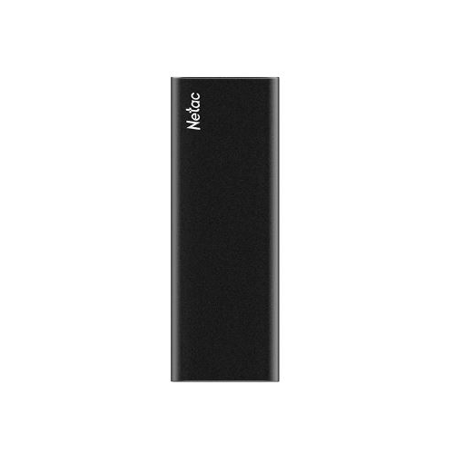 Внешний твердотельный накопитель Netac Z SLIM Black USB 3.2 Gen 2 Type-C External SSD 250GB, R/W up to 550MB/480MB/s