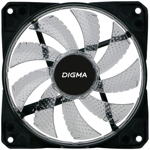 Вентилятор Digma DFAN-FRGB2, размер 120x120x25мм