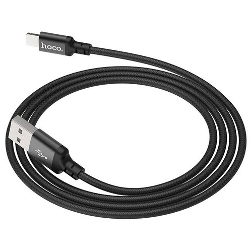 USB дата кабель Lightning, HOCO, X14, черный