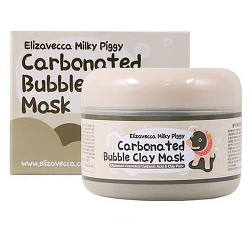 Очищающая глиняно-пузырьковая маска Elizavecca Carbonated Bubble Clay Mask