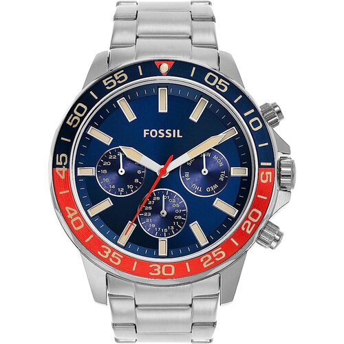 Наручные часы FOSSIL Bannon BQ2771, серый, серебряный