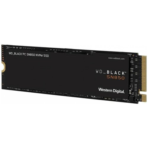 Твердотельный накопитель Western Digital WD Black SN850 NVMe 500 ГБ M.2 SN850 WDS500G1X0E-00AFY0