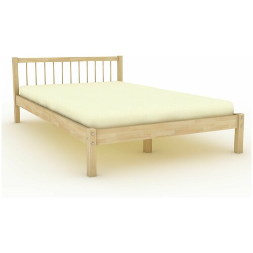 Односпальная кровать "Берёзка 19" без покрытия, 80x200 см, ORTMEX