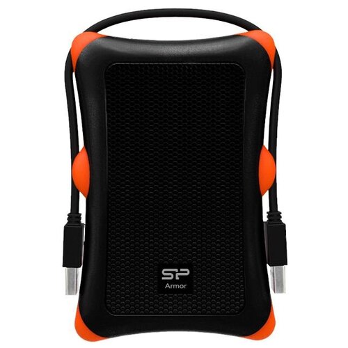 Silicon Power Жесткий диск Silicon Power USB 3.0 2Tb SP020TBPHDA30S3A A30 SP020TBPHDA30S3A Armor 2.5" черный