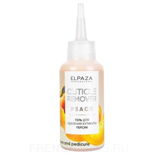 ELPAZA, CUTICLE REMOVER PEACH - гель для удаления кутикулы, 100 МЛ