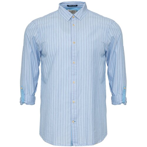 Рубашка SCOTCH & SODA, размер M, голубой