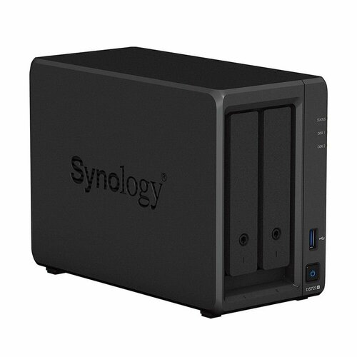 Сетевое хранилище Synology DS723+ черный