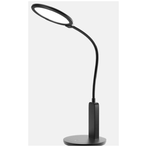 Светодиодная настольная лампа, 50 см, цвет черный, с регулировкой яркости и сенсорным управлением, для комфортной работы за столом