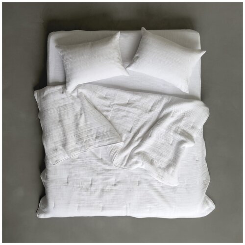 Муслиновое одеяло 240х260 см, цвет белый