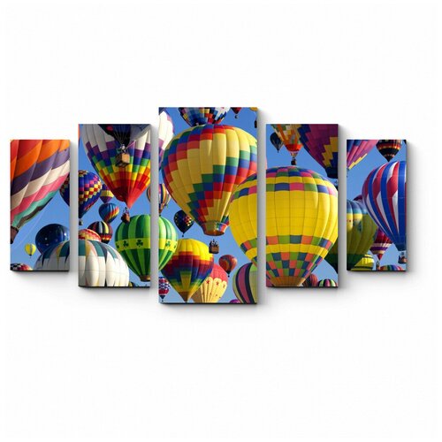 Модульная картина Фестиваль воздушных шаров, Нью Джерси 190x105