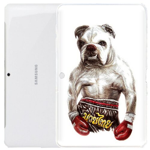 Чехол задняя-панель-накладка-бампер MyPads боксер для Samsung Galaxy Tab 2 10.1 P5100/P5110 противоударный