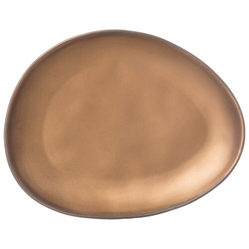 Тарелка десертная bronco bronze 19,5*15,5*2 см