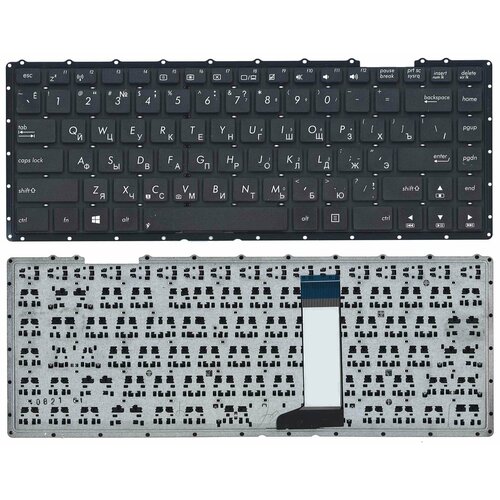 Клавиатура для ноутбука ASUS D451E черная