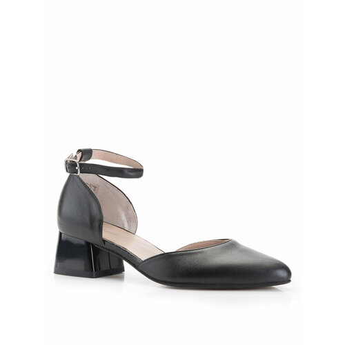 Туфли Belwest женские кожаные классические, размер 37, черный
