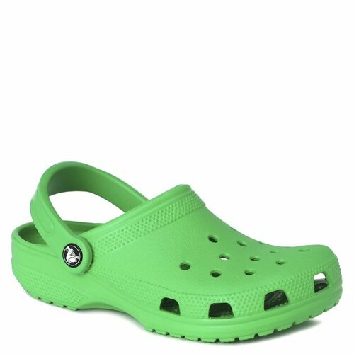 Шлепанцы Crocs, размер 38/39, зеленый