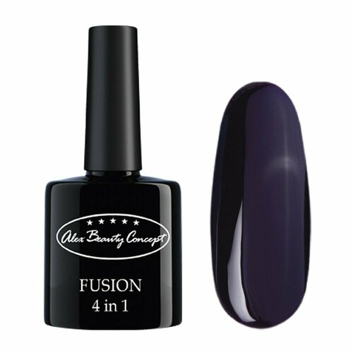 Alex Beauty Concept Гель-лак FUSION 4 IN 1 GEL, 7.5 мл, цвет синий/фиолетоый.