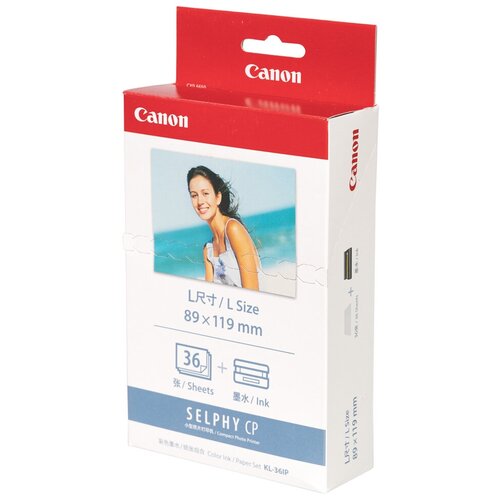 Набор Canon KL-36IP фотобумага + картридж (36 листов 89х119мм)