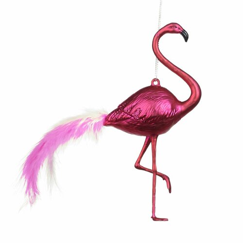 Фламинго с пером GOODWILL M&G розовое 18 см (цена за набор из 2шт)