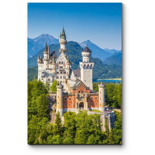 Модульная картина Сказочный замок Нойшванштайн, Германия 20x30