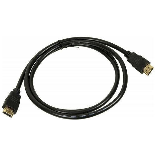 Кабель аудио-видео High Speed HDMI (m)/HDMI (m) 1.5м. Позолоченные контакты черный