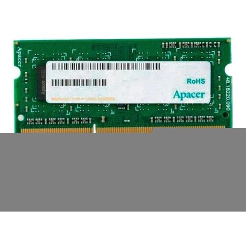 Модуль памяти Apacer DDR3 SO-DIMM 4Gb 1600MHz CL11(DS.04G2K. KAM)