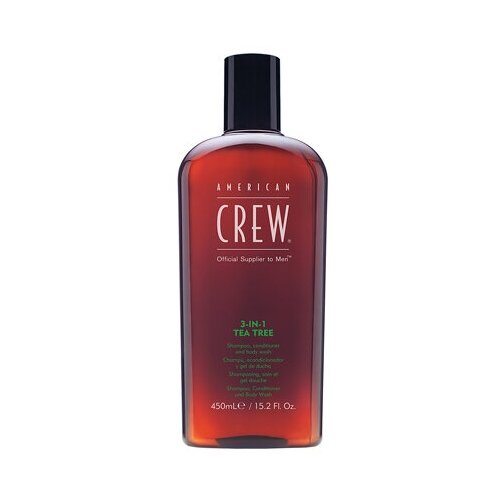 American Crew Средство для волос 3 в 1 чайное дерево 3in1 Tea Tree 450 мл