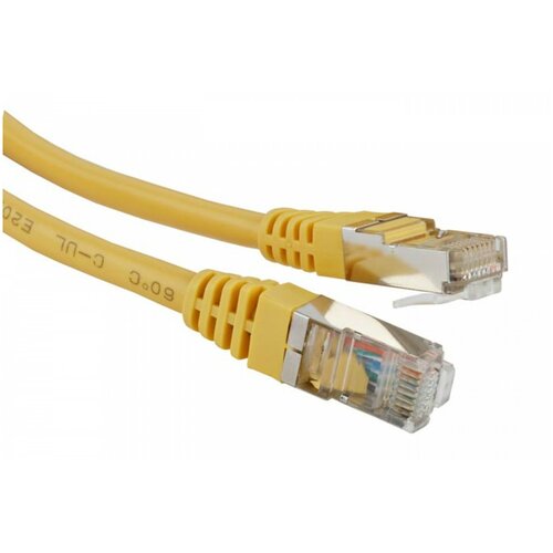 Патч-корд Lanmaster LAN-PC45 RJ-45 (m) - RJ-45 (m) CAT5e F/UTP, 7 м, 1 шт., желтый