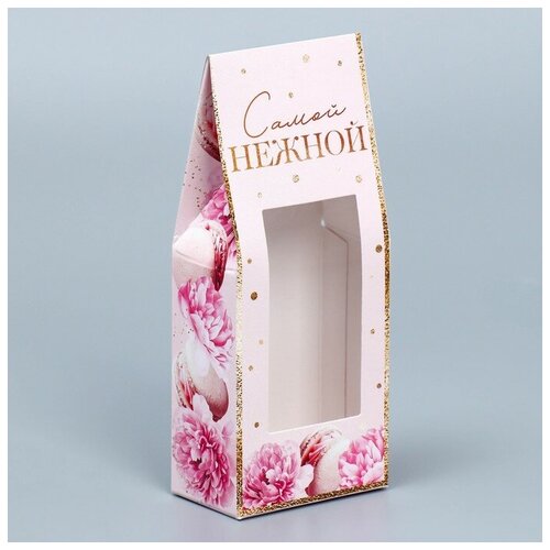 Коробка складная «Самой нежной», 8 марта, 6 х 14.5 х 3.5 см