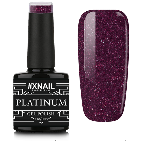 Гель лак XNAIL PROFESSIONAL Platinum жидкая фольга, для дизайна ногтей, 10 мл, № 17