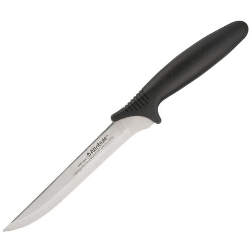 Нож филейный Attribute Chef, лезвие: 15 см, черный