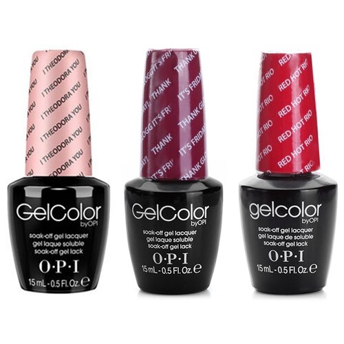 OPI Набор для маникюра Gel Color, 15 мл