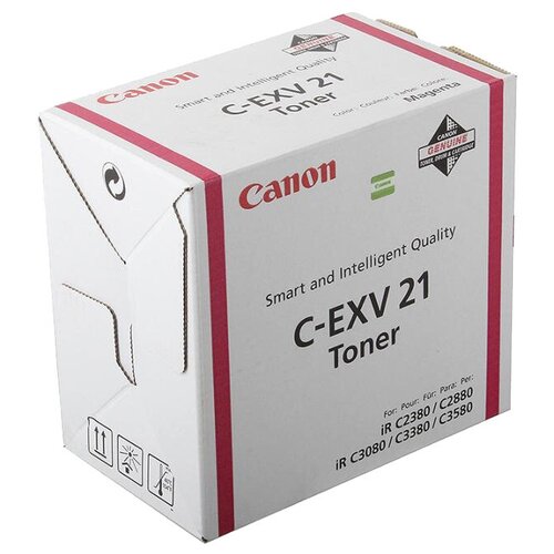 Картридж Canon C-EXV21 M (0454B002), 14000 стр, пурпурный